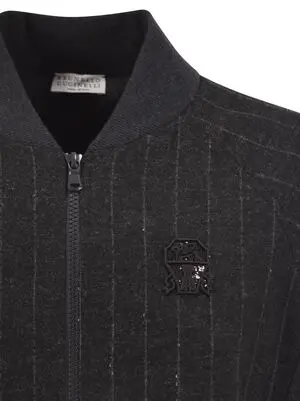 Brunello Cucinelli Zipped Jacket - Black