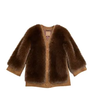 Ermanno Scervino Long-sleeved Fur
