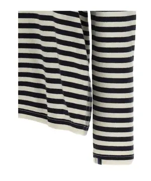 Extreme Cashmere Striped Knit Top
