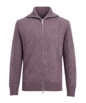 Eleventy Zip-up Sweater - Gray