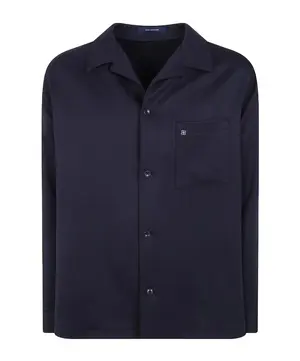 Tagliatore Abani Pocket Classic Shirt - Blue