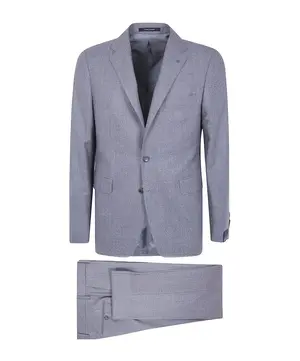 Tagliatore Bruce' Single Breasted Jacket - Pearl