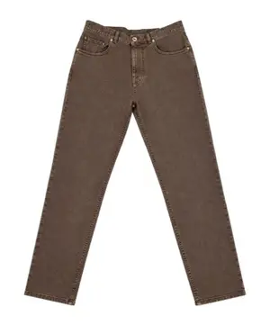 Eleventy Straight-leg Casual Trousers - Brown