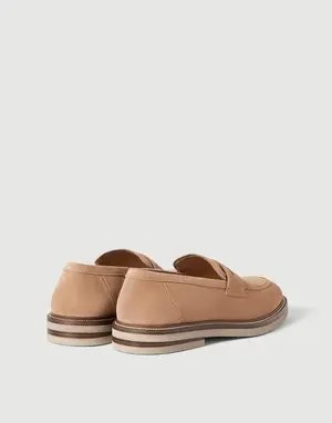 Brunello Cucinelli Penny Slip-on Loafers