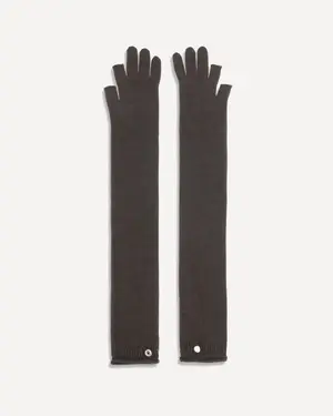 Rick Owens Long Fingerless Gloves