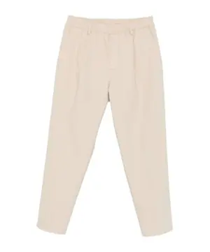Eleventy Straight-leg Casual Trousers - Sand-colored
