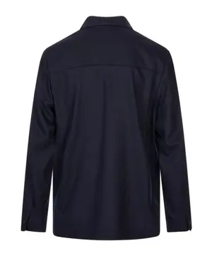 Canali Long Sleeve Button-front Jacket