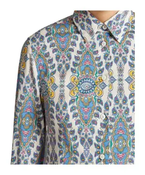 Etro Paisley Printed Slim-fit Shirt