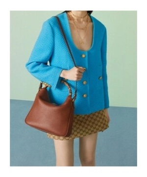 Gucci Diana Medium Shoulder Bag - Brown