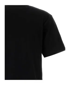 Play Comme Des Garcon Heart Patch Cotton T-shirt - Black
