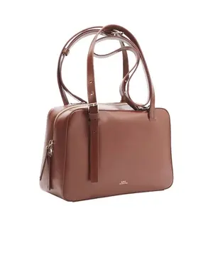A.p.c. Virginie Logo Printed Crossbody Bag