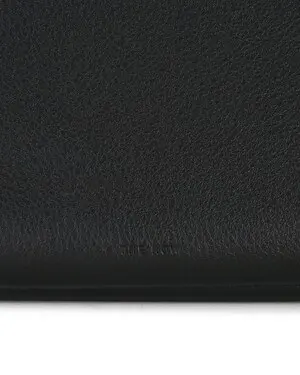 THE ROW Calfskin Leather Tote - Black Ans