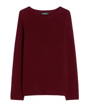 Max Mara Long-sleeved Sweater - Raspberry Color