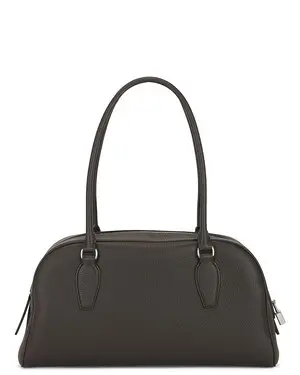 THE ROW Calfskin Leather East Bag - Walnut Shadow Ans