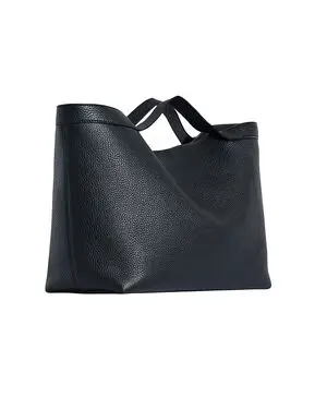 THE ROW Large Kit Tote Bag - Black Ans