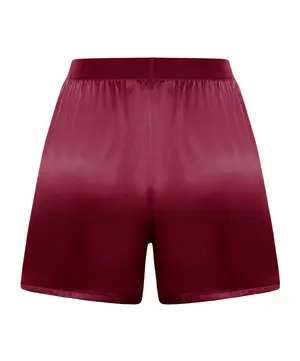 TOM FORD Logo Waistband Satin Shorts