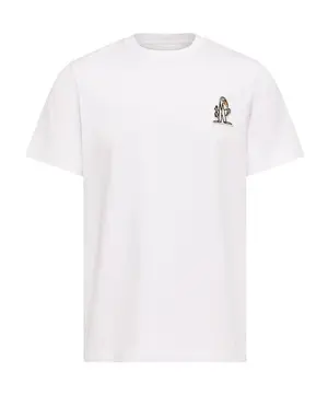 Moncler Logo Patch Crewneck T-shirt
