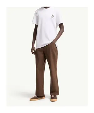 Moncler Logo Patch Crewneck T-shirt