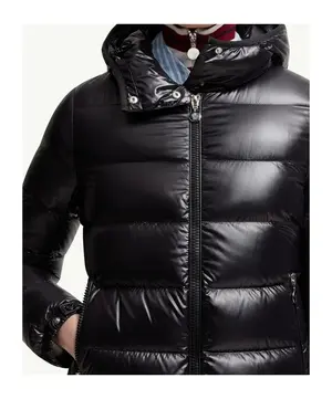 Moncler Courcelles Hooded Mid-length Down Jacket