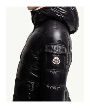 Moncler Courcelles Hooded Mid-length Down Jacket