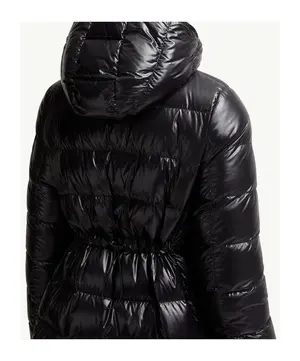 Moncler Courcelles Hooded Mid-length Down Jacket