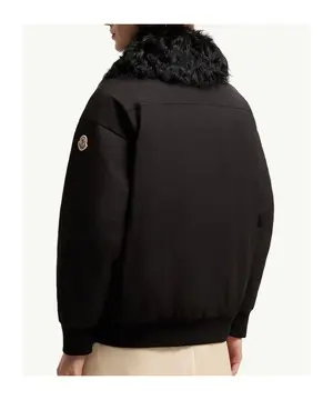 Moncler Rougequeue Hooded Short Down Jacket