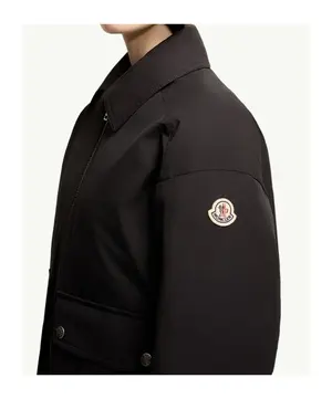 Moncler Rougequeue Hooded Short Down Jacket