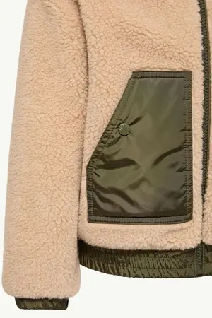 Moncler Teddy Zip-up Hoodie