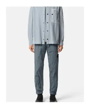 Stone Island Logo-patch Track Pants - Ashes