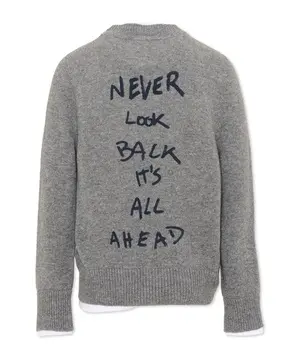 MSGM Crew-neck Knit Top