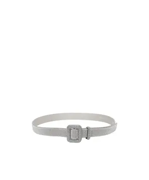Benedetta Bruzziches Venus Embellished Belt - Gray