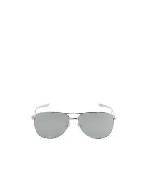 Balenciaga Monday Pilot Sunglasses In Light Ruthenium - Gray