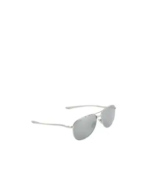 Balenciaga Monday Pilot Sunglasses In Light Ruthenium