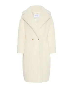 Max Mara Tedgirl Long Coat - White