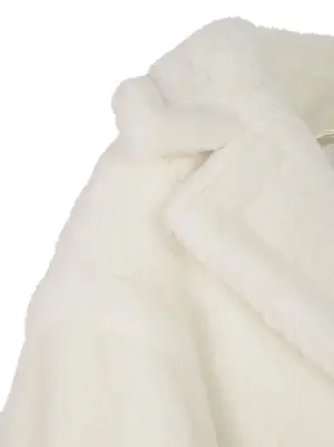 Max Mara Tedgirl Long Coat - White