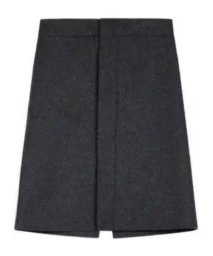 TOD'S Double-pocket Wool Skirt