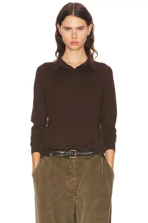 THE ROW Pauli Top - Plum