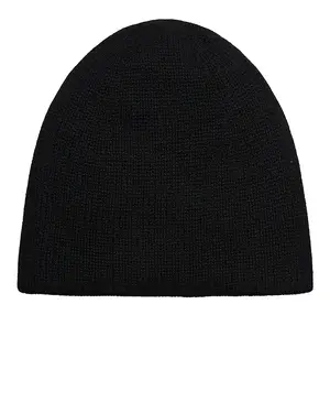 THE ROW Plyne Cashmere Beanie - Black