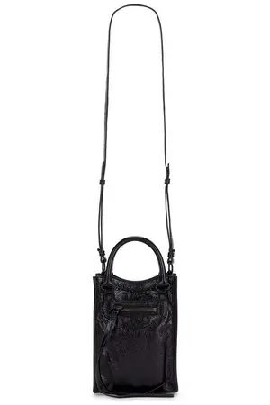 Balenciaga Le City Tote Phone Holder - Black