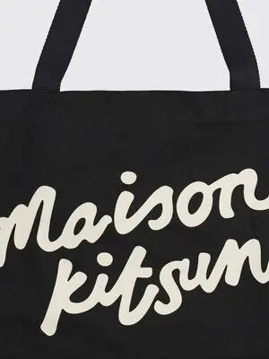 Maison Kitsuné Shoulder Bag - Black