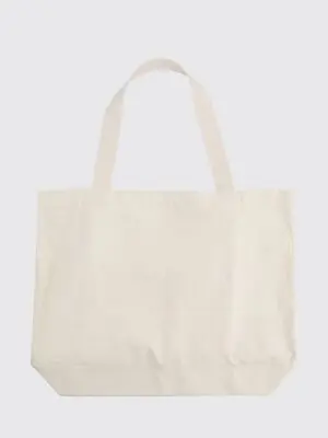 Maison Kitsuné Large Cotton Canvas Tote Bag - Ivory
