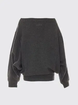 MAISON MARGIELA Asymmetric Wool-blend Knit Mini Dress