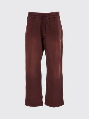 GOLDEN GOOSE Straight-leg Cotton Jogging Trousers With Contrast Logo