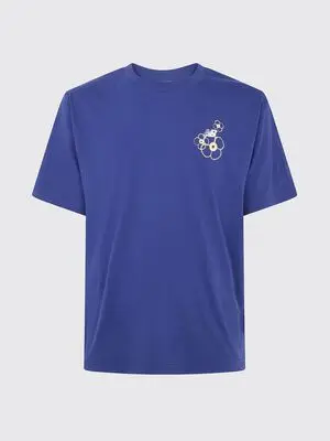 NEW BALANCE Graphic Print Cotton Blend T-shirt With Contrast Logo
