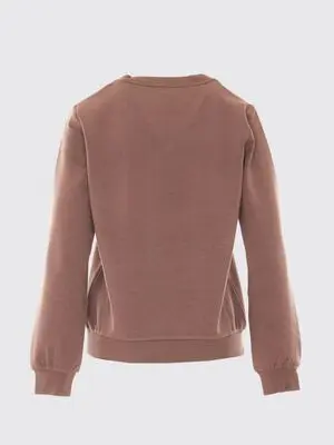 Liu Jo Crewneck Long-sleeved Jumper With Rhinestone Logo