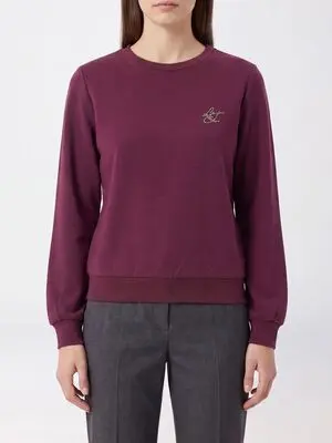 Liu Jo Embellished Logo Sweatshirt - Red