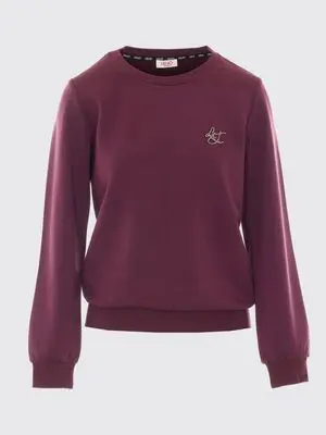 Liu Jo Embellished Logo Sweatshirt - Red