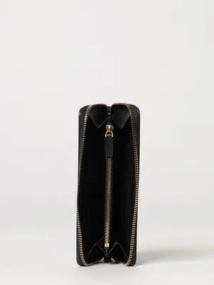 Valentino Garavani Vlogo Signature Continental Wallet In Calfskin Leather - Black
