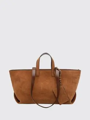 A.p.c. A.P.C. Large Suede Tote Bag With Four Handles Camel