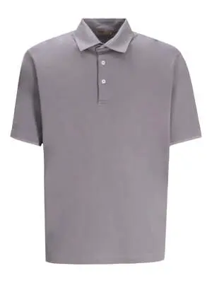 Herno Short-sleeve Cotton Polo Shirt - Nero